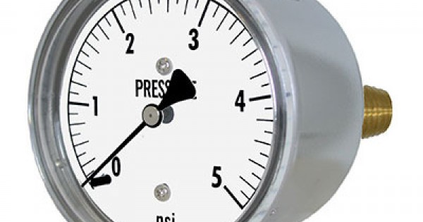 LP2 LOW PRESSURE CENTER BACK MOUNT gauges from PIC, Engineered Products ...