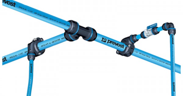 Prevost Piping System stocked in Miami, Florida, USA